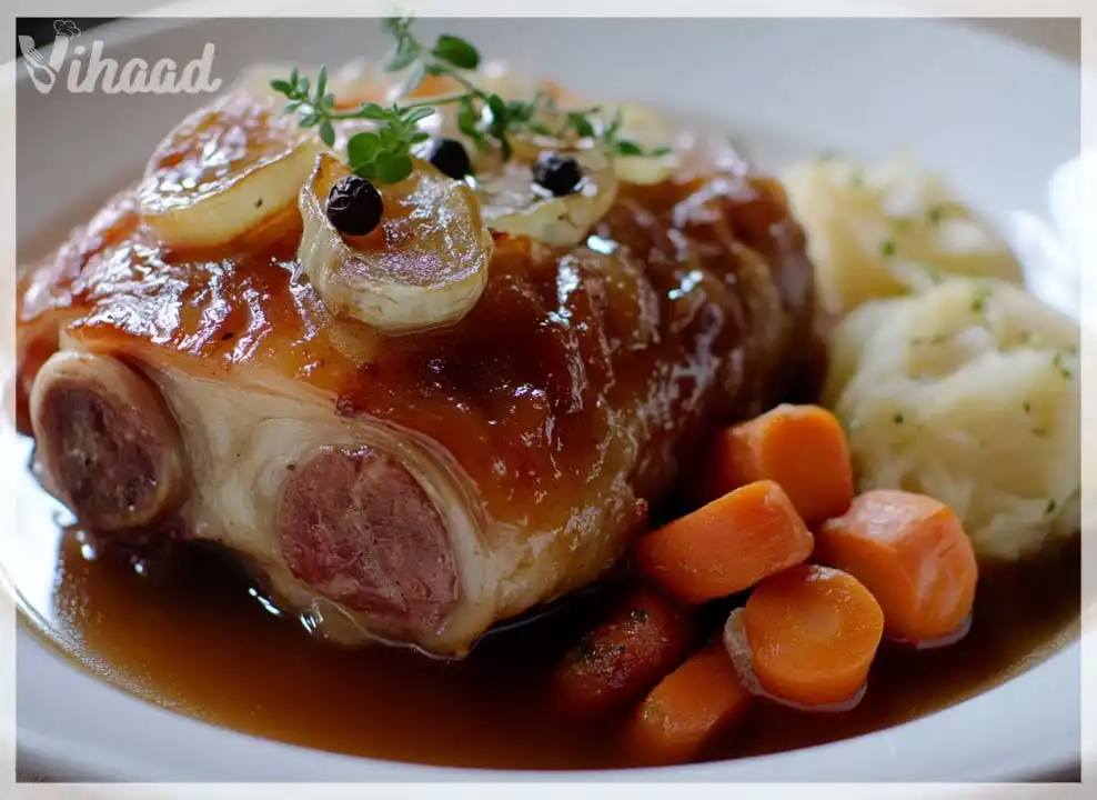 Eisbein mit Sauerkraut – Traditionelles Rezept – Vihaad Rezepte