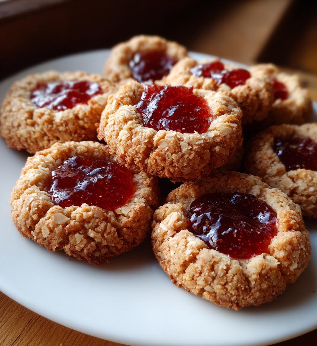 Almond Jam Thumbprint Cookies that Melt Hearts Effortlessly – Vihaad ...