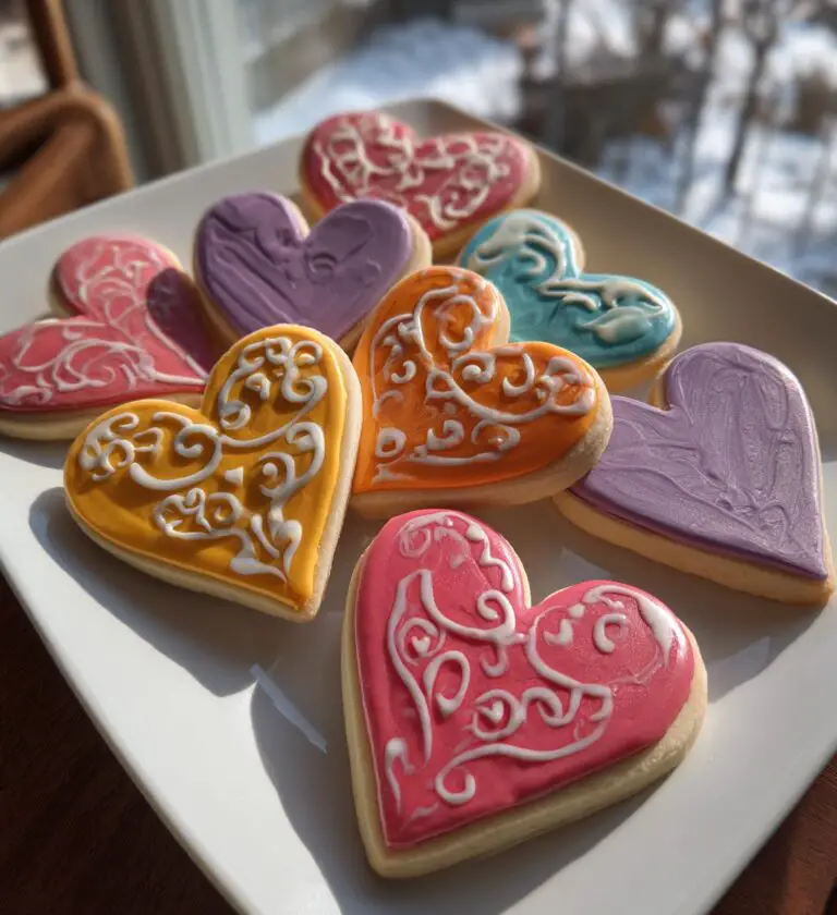 Colorful Valentine Cookies: 7 Steps to Sweet Bliss – Vihaad Rezepte