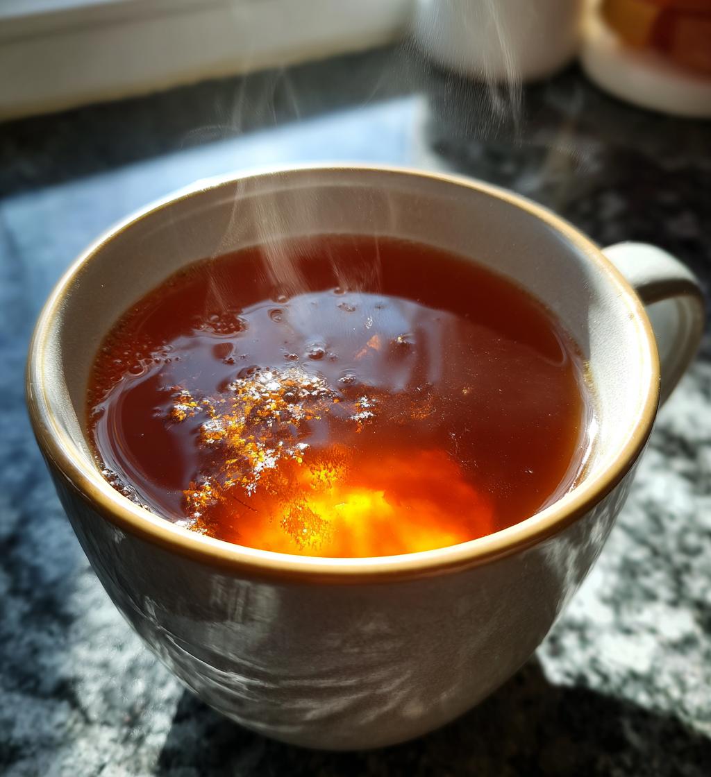 Cup of Tea with Russian Text: 6 Steps to Cozy Comfort – Vihaad Rezepte