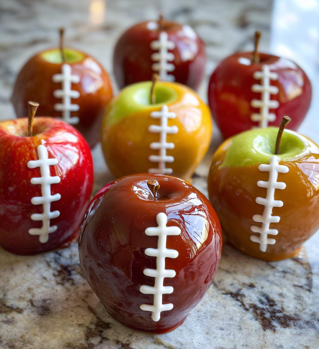 Football Candy Apples: 7 Sweet Reasons to Cheer – Vihaad Rezepte