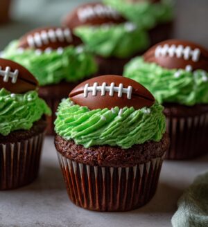 Football Cupcake Cake: Score Big with 7 Delicious Steps – Vihaad Rezepte