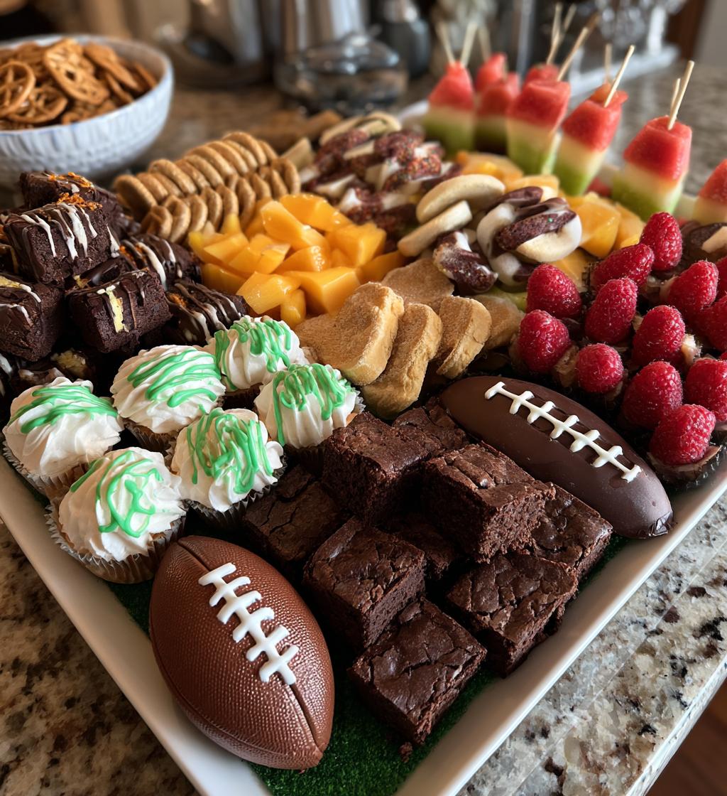 Football Dessert Charcuterie Board: 7 Sweet Treats to Try – Vihaad Rezepte