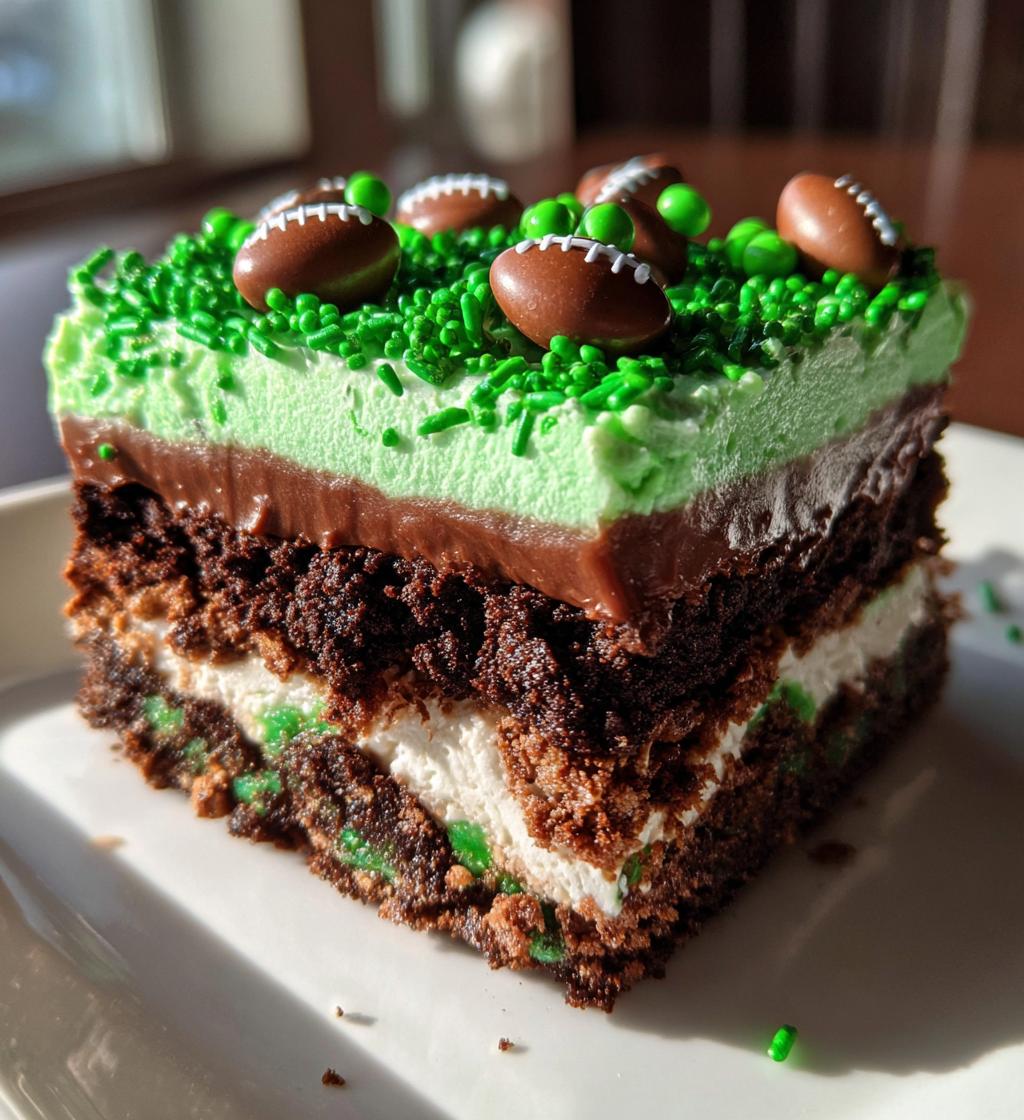 Football Dirt Cake: 5 Layers of Sweet Bliss for Game Day – Vihaad Rezepte