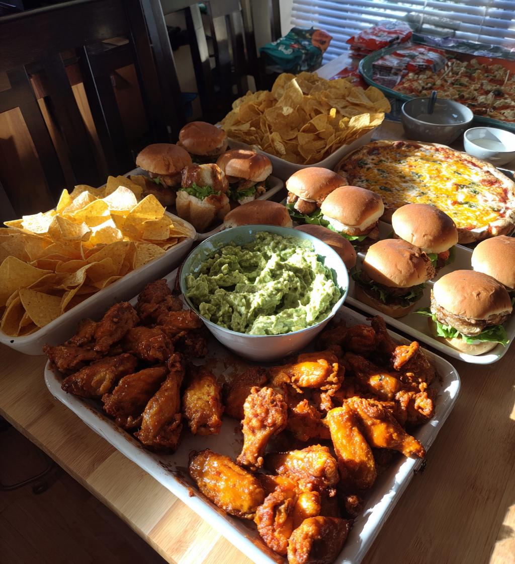 Football Food Table: 7 Must-Have Dishes for Game Day – Vihaad Rezepte