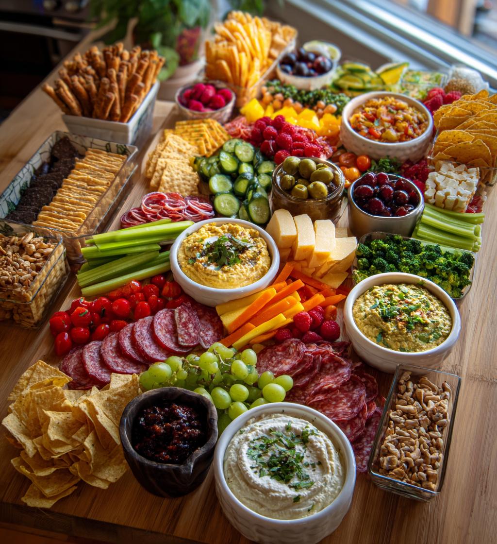 Football Grazing Table: 7 Delicious Tips for Game Day – Vihaad Rezepte