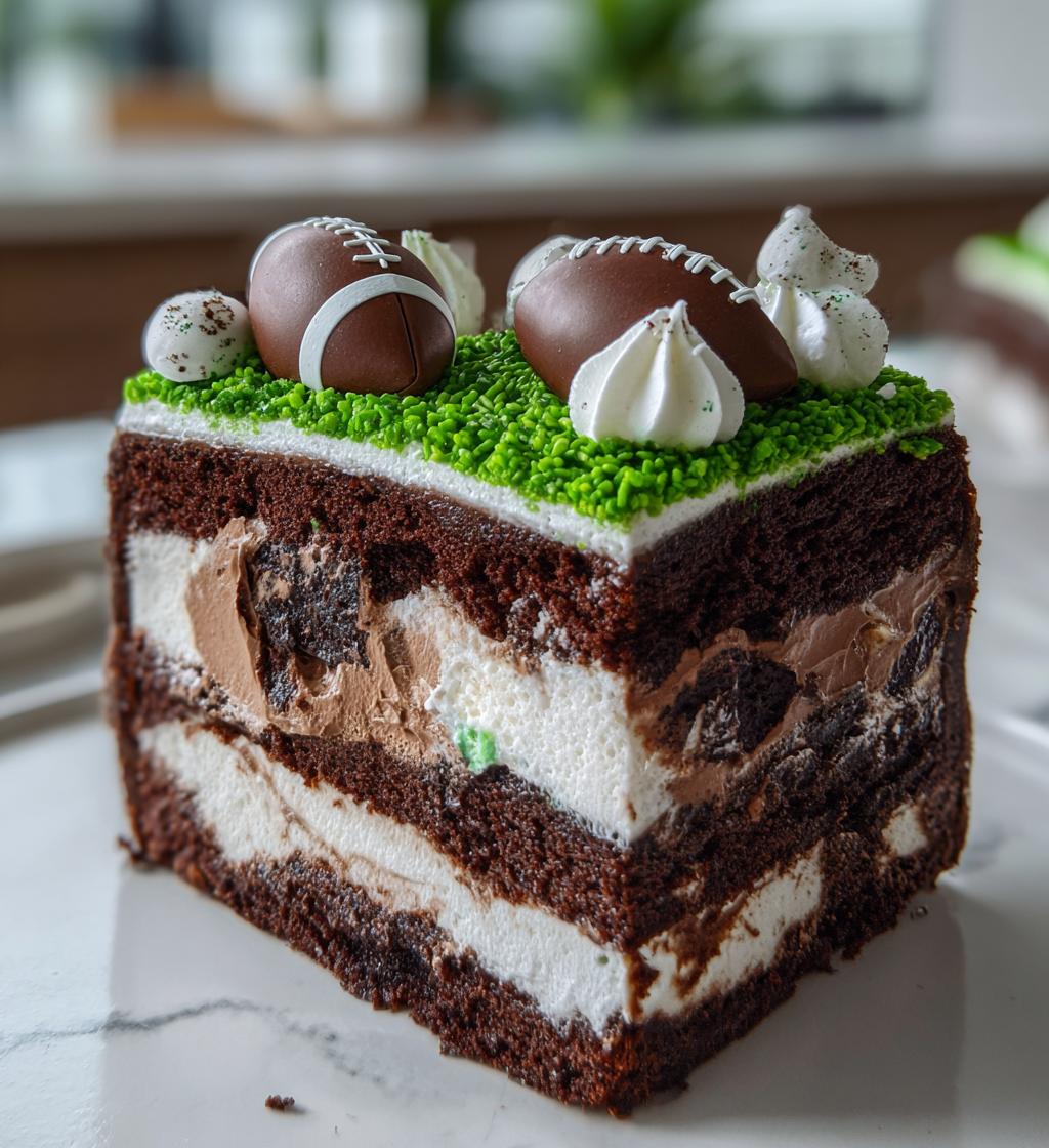 Football Ice Cream Cake: 10 Steps to Ultimate Game Day Joy – Vihaad Rezepte