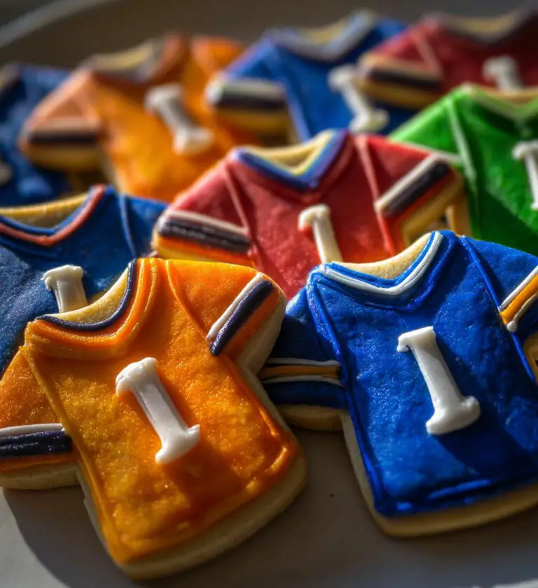 Football Jersey Cookies: 5 Steps to Game Day Bliss – Vihaad Rezepte