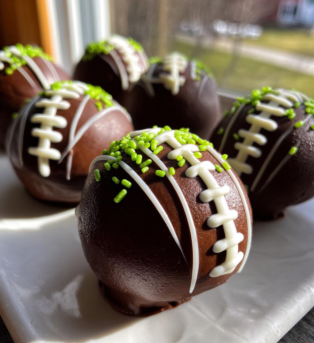 Football Themed Cake Pops: Score Big with 5 Easy Steps – Vihaad Rezepte