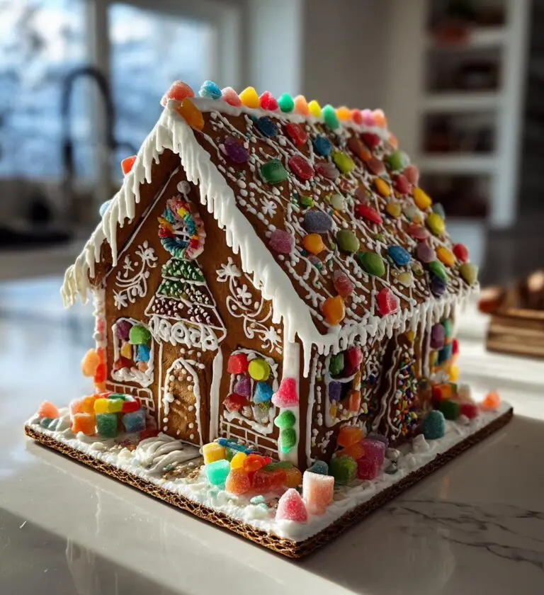 Funny Gingerbread House: 5 Steps to Holiday Delight – Vihaad Rezepte