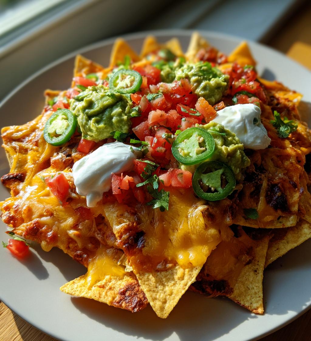Game Day Party Food: 20-Minute Cheesy Nachos Delight – Vihaad Rezepte