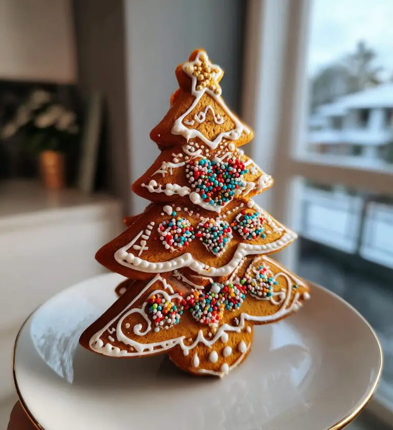 Gingerbread Christmas Tree: 7 Steps to Holiday Joy – Vihaad Rezepte