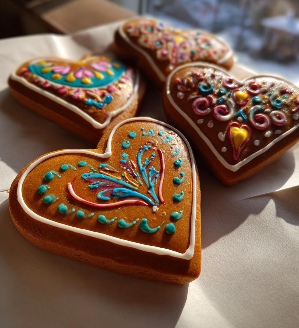 Gingerbread Heart Cookies: 5 Steps to Holiday Joy – Vihaad Rezepte