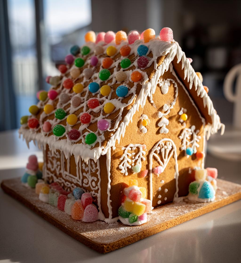 Gingerbread House Joy: 7 Steps to Sweet Holiday Magic – Vihaad Rezepte