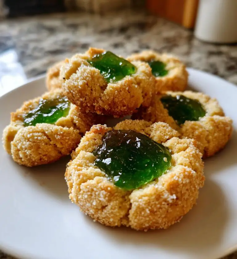 Green Thumbprint Cookies: 7 Steps to Sweet Delight – Vihaad Rezepte