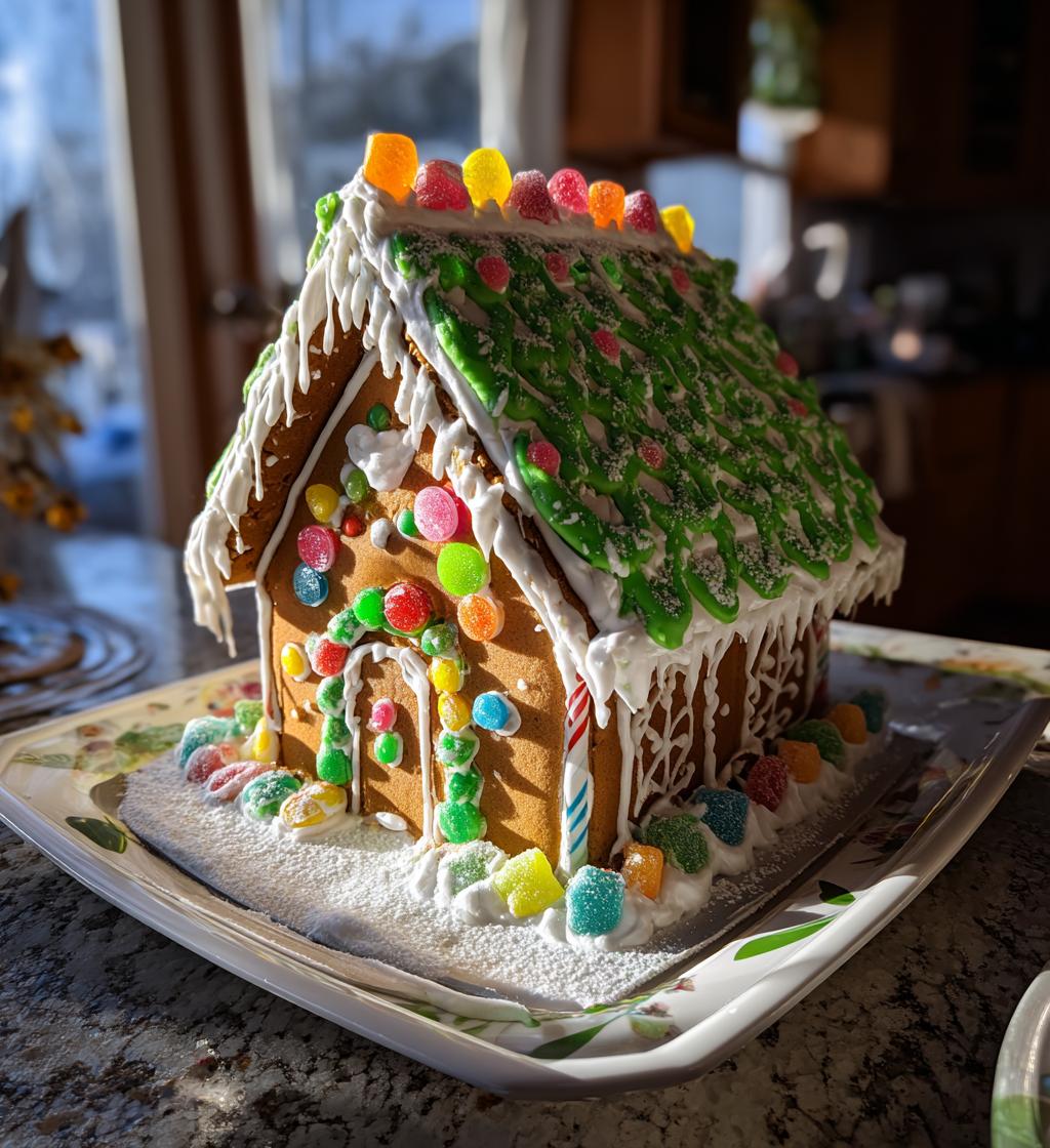 Grinch Gingerbread House: 7 Steps to Sweet Holiday Joy – Vihaad Rezepte
