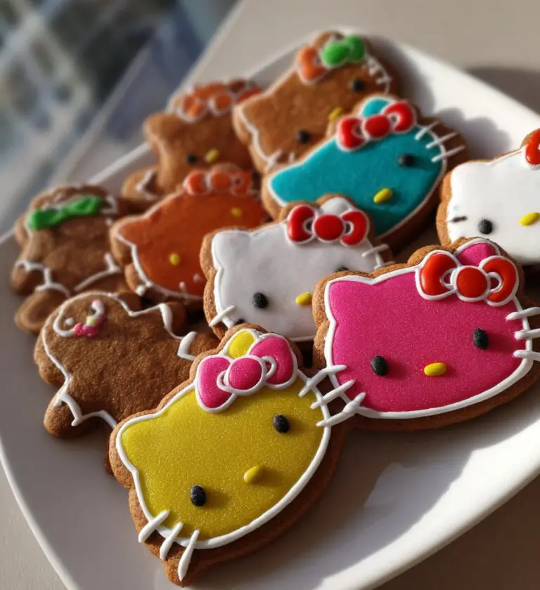 Hello Kitty Gingerbread: 5 Steps to Festive Delight – Vihaad Rezepte