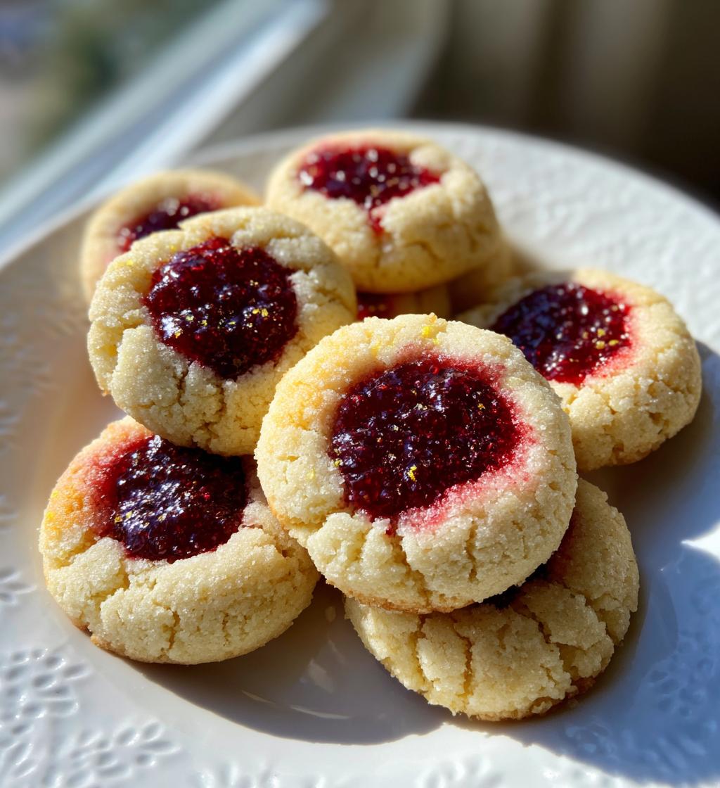 Lemon Raspberry Thumbprint Cookies: 7 Blissful Bites – Vihaad Rezepte