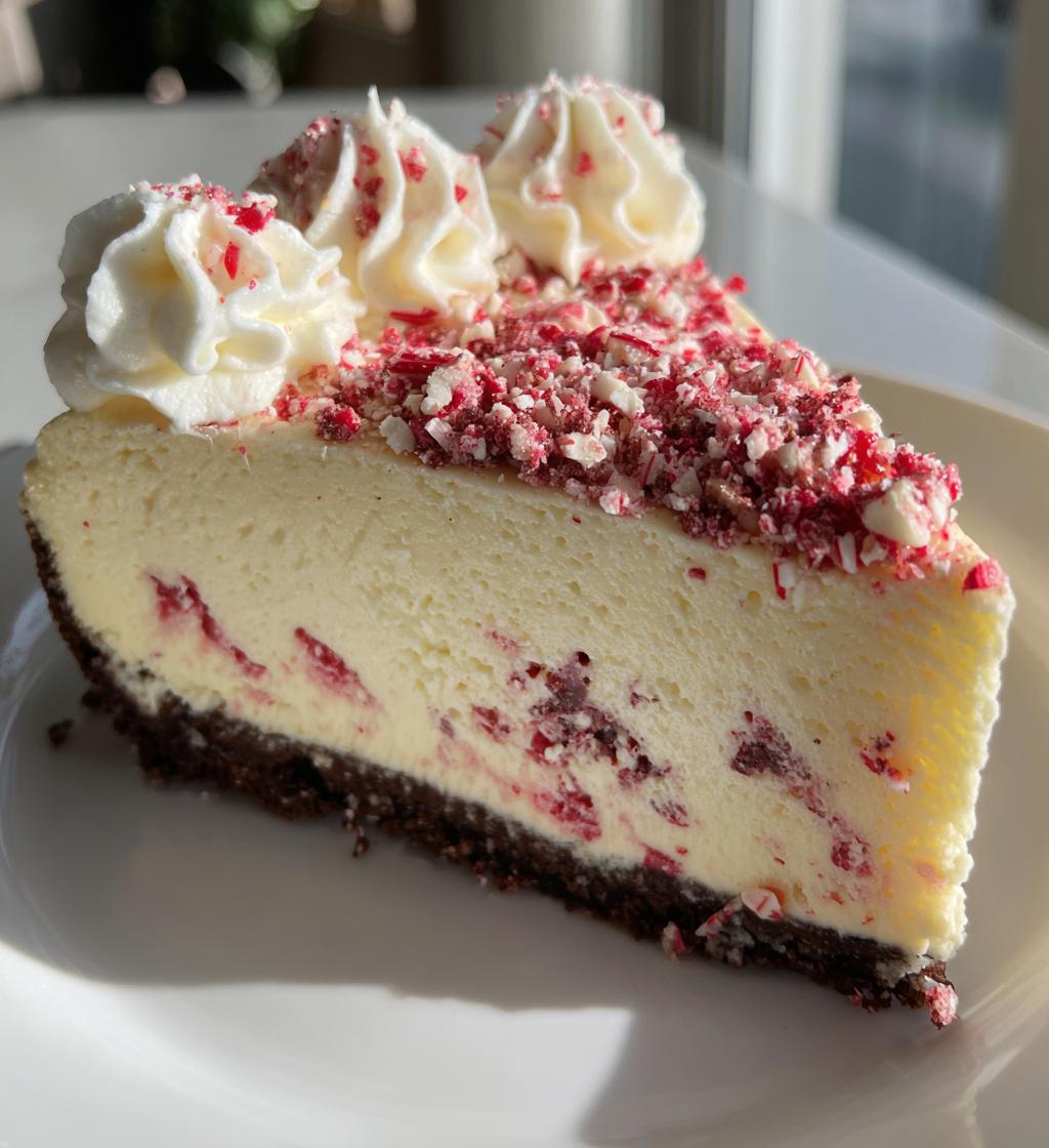 Peppermint Bark Cheesecake: 7 Magical Holiday Bites – Vihaad Rezepte