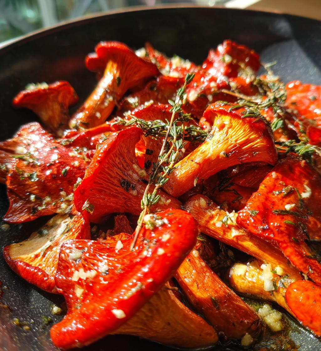 Sautéed Red Lobster Mushrooms: 5 Steps to Pure Bliss – Vihaad Rezepte