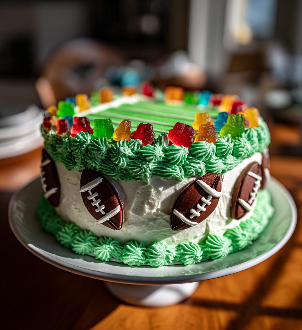 stadium cake football: 5 Fun Steps to a Game Day Delight – Vihaad Rezepte